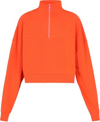 Mymo Sweatshirt Frauen orange