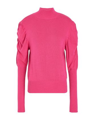 8 by YOOX VISCOSE BLEND PUFF SHOULDER CREWNECK