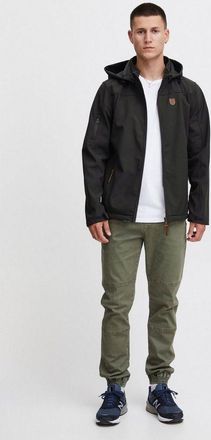Indicode Softshelljacke IDJonas &Uuml;bergangsjacke mit abnehmbarer Kapuze