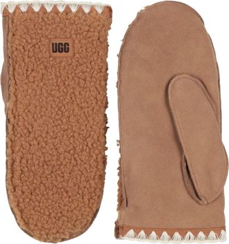UGG FLUFF SCALLOPED MITTEN