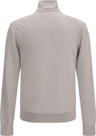 Dolce & Gabbana Mens Beige Cashmere Turtleneck Clothing