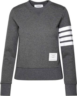 Thom Browne U-Boot-Pullover - Grau