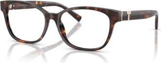 Tiffany & Co. unisex, Accessoires, Brun, Taille: 52 MM Monture &eacute;l&eacute;gante de couleur Havane