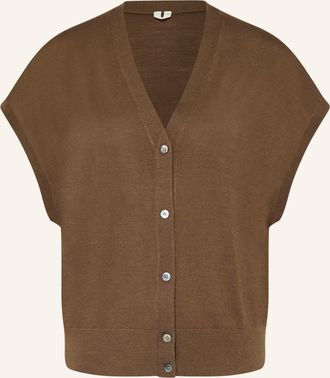 Arket Arket Strickweste Oliva braun