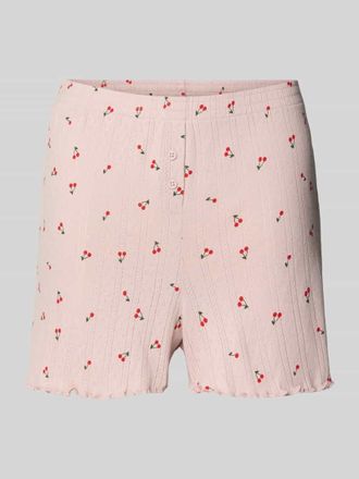 Jake*s Casual Pyjama-Shorts im Allover-Look