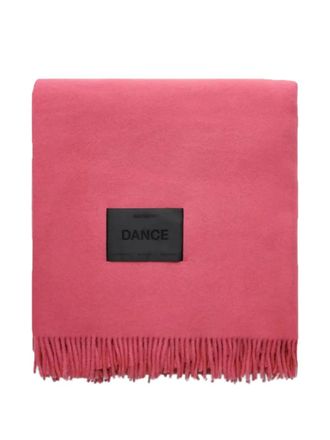 Magniberg Decke mit Fransen aus Bio-Baumwolle - Rosa