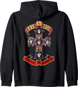 Guns n' Roses Guns n Roses Appetite For Destruction Rock Music Band Kapuzenjacke