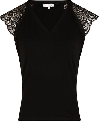 Morgan Damen 251-dmeg T-Shirt, Schwarz, Large