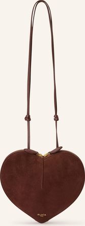 Alaia Ala&iuml;a Umh&auml;ngetasche Le Coeur braun