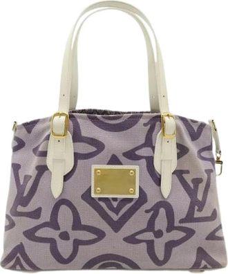 Louis Vuitton Pre-owned Sac Trot PM en toile - Femme - Pre-owned - Violet - Taille: ONE Size