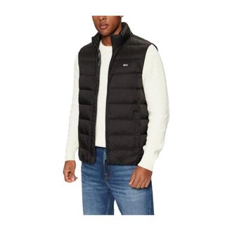 Tommy Hilfiger Daunenweste mit Wind- und Wasserabweisung - - Jackets - Herren - Schwarzk - S