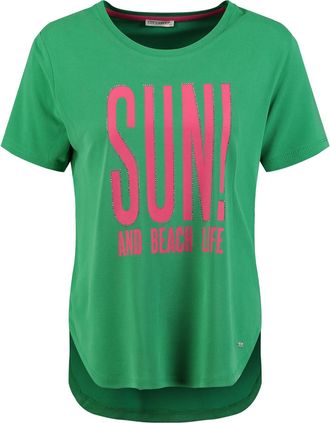 Key Largo Damen WT Sun Round T-Shirt, Grass Green (1504), Large