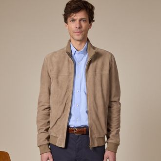 Bexley Seaver - Blousons et vestes Cuir homme beige