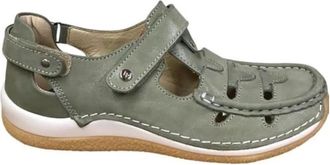 Wolky Femme, Chaussures, Vert, Taille: 37 EU Flat Sandales