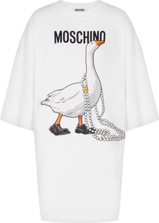 Moschino Femme, Robes, Blanc, Taille: 34 FR Short Robes