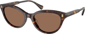 Ralph Lauren Femme, Accessoires, Brun, Taille: 53 MM Lunettes de soleil