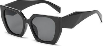 Generic Lunettes De Soleil Tendance &Agrave; Monture Large For Femmes, Hommes Et Femmes, Id&eacute;ales For La Photographie De Rue, Les Activit&eacute;s De Plein Air, La Conduite,