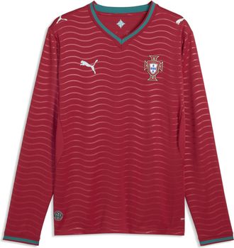 Puma Maillot &agrave; manches longues Home Portugal 2026 Homme, Accessoires, Rouge, 3XL