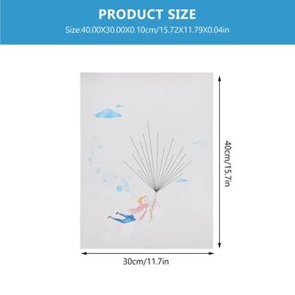 Aboofan G&auml;stebuch mit Fingerabdruck 30X40cm aus Segeltuch f&uuml;r Hochzeitsfeier Abschlussball und Junggesellinnenabschied Selbstgemacht Fingerabdruckbild Als Dek