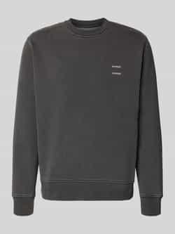 Sams&oslash;e & Sams&oslash;e Sweatshirt mit Logo-Print Modell JOEL