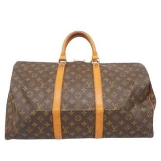 Louis Vuitton unisex, Pre-owned, Brun, Taille: ONE Size Sac Week-end Vintage Pre-owned