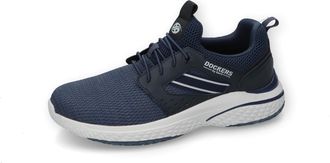 Dockers by Gerli Herren Low-Top Sneaker, M&auml;nner Halbschuhe,Wechselfu&szlig;bett,Sportschuhe,Freizeitschuhe,Turnschuhe,Laufschuhe,Navy,43 EU