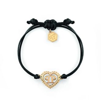 Philipp Plein Armband - Armband Plein Rocked Heart - Gr. EINHEITSG - in Gold - f&uuml;r Damen