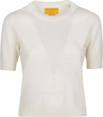 Guest In Residence Femme, Pulls, Gris, Taille: 38 FR Compass Short Sleeve Sweater