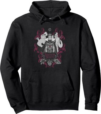 Disney Villains Floral Essence Of Beauty Pullover Hoodie