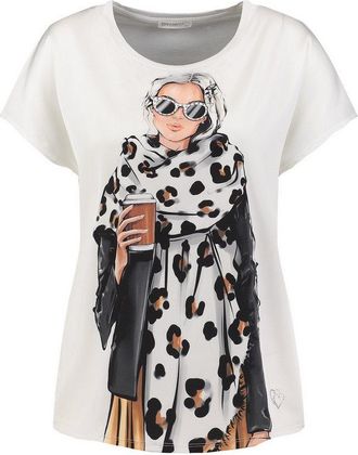 Key Largo T-Shirt WT COFFEE round (1er)