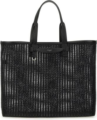 Dolce & Gabbana Femme, Sacs, Noir, Taille: ONE Size Crochet Shopping Bag