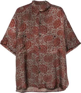 Uma Wang UMA Wang, Homme, Chemises, Brun, Taille: XL Shorts d&eacute;contract&eacute;s