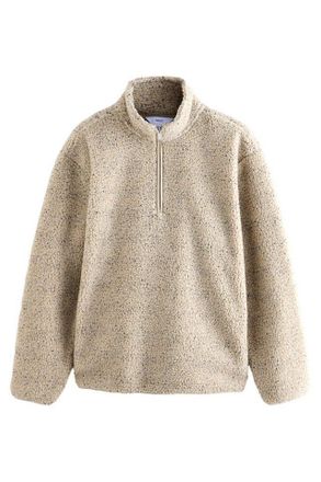 Next Fleecejacke Fleecepullover mit viertellangem Rei&szlig;verschluss (1-St)