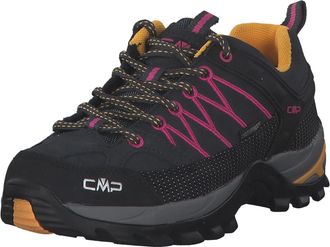 F.lli Campagnolo Rigel Low Wmn Trekking Shoes Wp Damen Wanderschuhe, Anthracite Bougainvillea, 41 EU