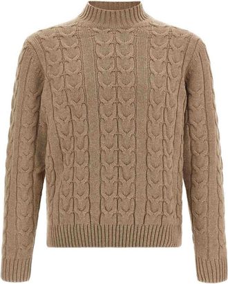 Zanone Pull Col Roul&eacute; - Beige