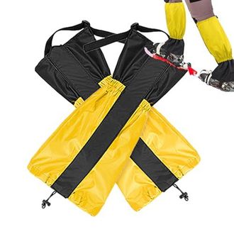 Generic Gu&ecirc;tres de jambe pour homme - &Eacute;quipement dext&eacute;rieur imperm&eacute;able, l&eacute;ger, coupe-vent, gu&ecirc;tres r&eacute;glables | pour la plage, les voyages, la randonn&eacute;e, lent