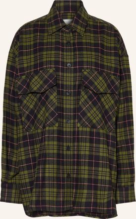 Closed Closed Flanell-Overshirt gruen