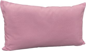 Heimtexland Deko Kissenhülle Baumwolle Kissen Bezug Natur Dekokissen Typ849 Rosé 30x50 cm