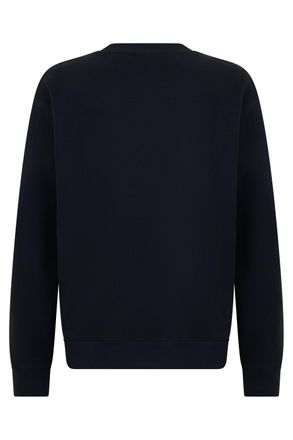 New Balance Mens Crewneck Sweatshirt Black Cotton Sweatshirts Sweater