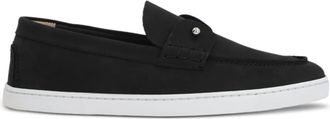 Christian Louboutin Loafer - Flat Shoes Black - Gr. 40 (EU) - in Schwarz - f&uuml;r Damen