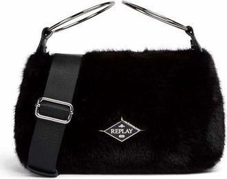 Replay Fw3004, Sac à Main Femmes, 0098 Black, Mittelgroße