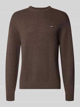 Review Relaxed Fit Strickpullover aus reiner Baumwolle