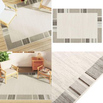 vidaXL Vidaxl - Teppich Kurzflor Mehrfarbig 160x230 cm Rutschfest - Weicher Teppich - Polyester Teppich - DuPont Sorona Fasern - Kurzflorteppich - Vintage