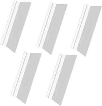 BESPORTBLE 5 Stück Transparente Wandmontage Slatwall Displayhalter Kunststoff Klar Platzsparend für Schuhgeschäft und Zuhause Elegantes Design für Ordentliche Au