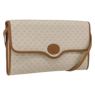 Gucci Pre-owned Vintage Schultertasche - - Pre-owned - Damen - Beige - ONE SIZE