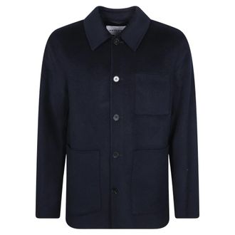 Amaranto Giacca Over Shirt - - Jackets - Herren - Blau - M