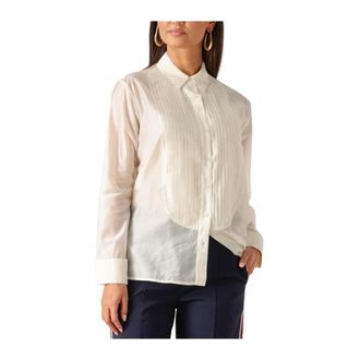 Selected Slfiris Relaxed LS Shirt B - - Blouses & Shirts - Damen - Wei&szlig; - L
