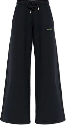 Off-white Femme, Pantalons, Noir, Taille: 42 FR Bookish Pantalons de surv&ecirc;tement