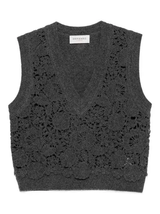 Ermanno Scervino Chemise - Gris