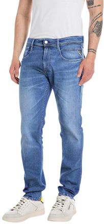 Replay Herren M914Y Jeans, 009 MEDIUM Blue, Bundweite: 91 cm, beinlänge: 76 cm (36 W / 30 L)